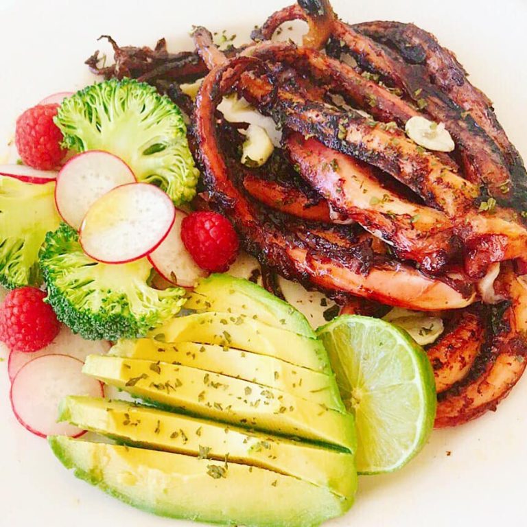 Pota ou Polvo à Lagareiro - Low Carb - Mamã Paleo
